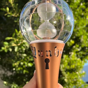 LIGHTINY VER 1 and VER 2 Old English Name Decals (ateez Lightstick) - Etsy