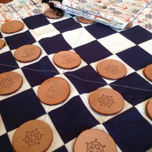 Travel Checkerboard - Nautical - Etsy