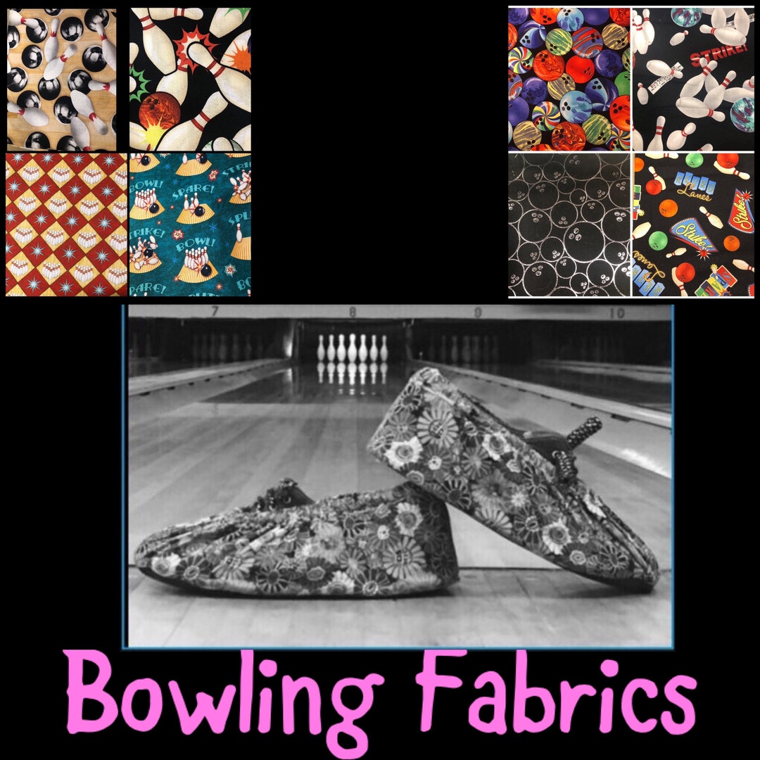 Bowling Shoe Covers Bowling Fabrics - Etsy