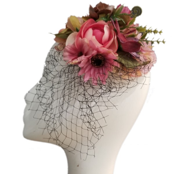 Floral Fascinator - Etsy