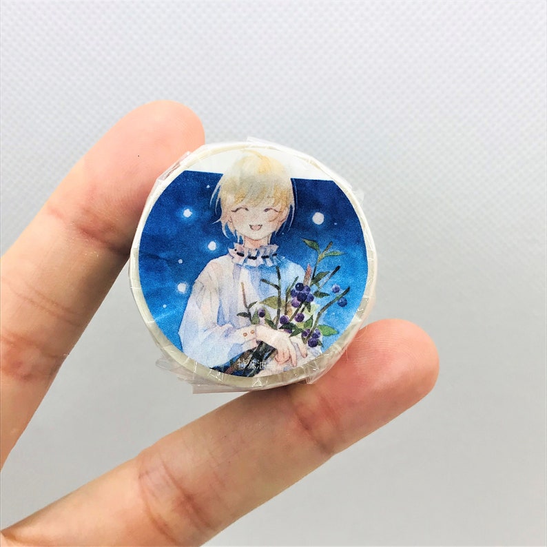 1 Roll Anime Boy Girl Manga Washi Tape. Fantasy. - Etsy