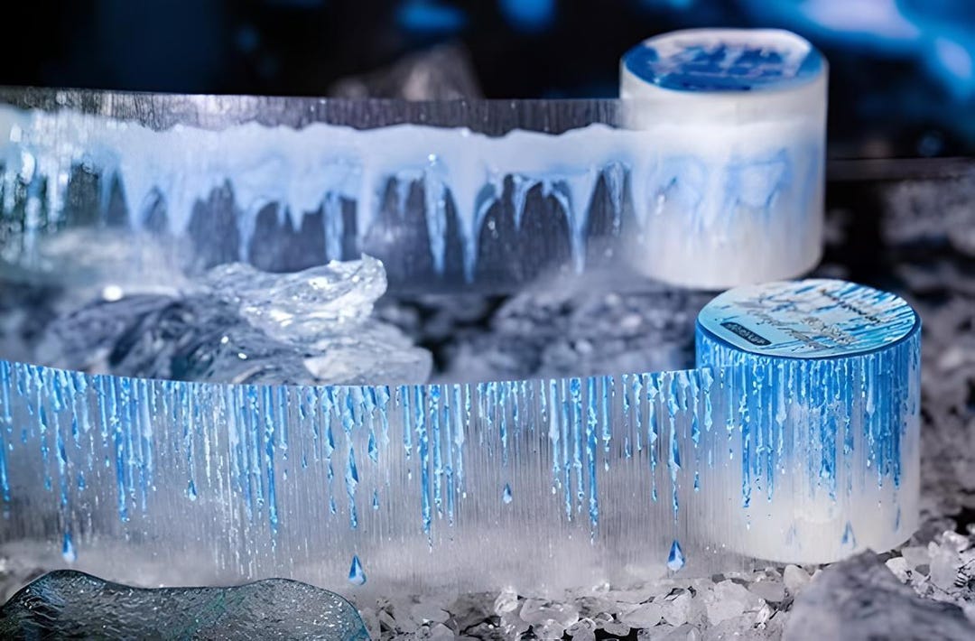 Frosted, PET Tape. Icicle, Ice, Winter, Ice Cave, Snow. - Etsy