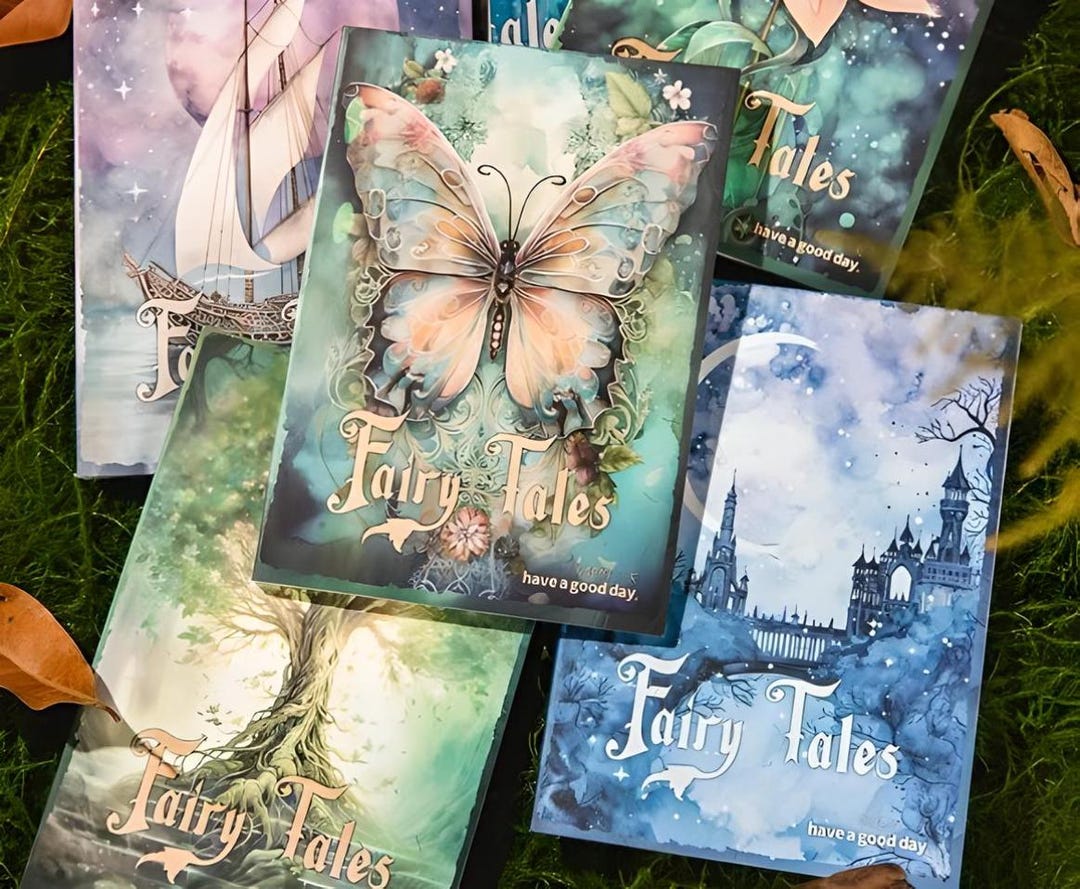 30 Sheets. Material. Decorative Paper. Background. Fairytale ...