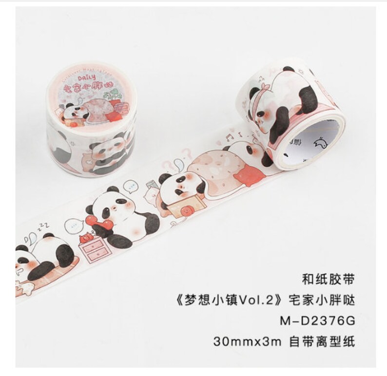 1 Roll, Kawaii, Cartoon, Animal, Washi Tape, Masking Tape. Fox, Farm ...