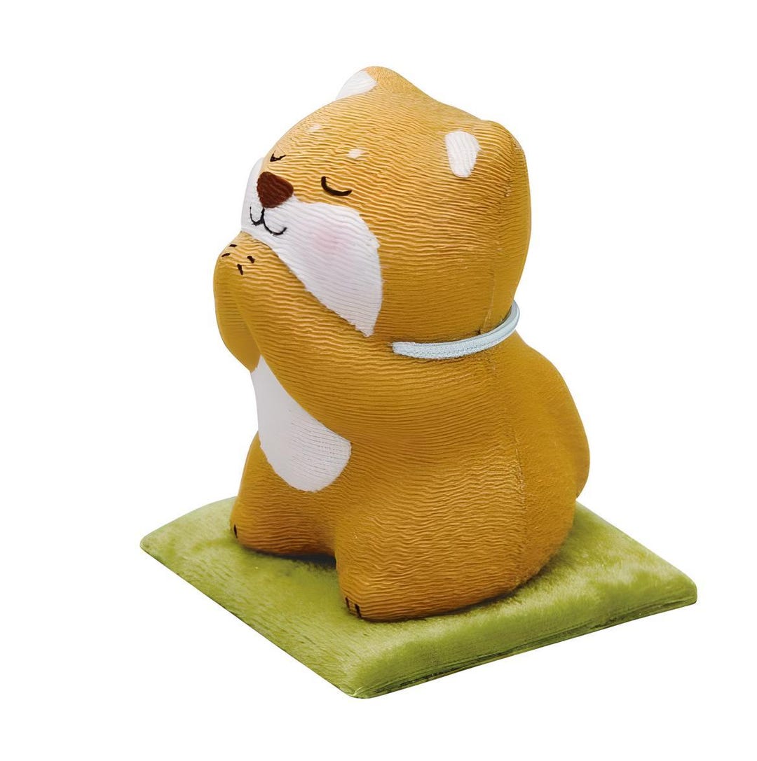 Japanese, Praying, Shiba Dog. Shiba Inu. Fabric Figurine. - Etsy