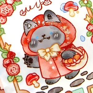 Special Ink. Kawaii Anime Cartoon Rabbit Washi Tape. Paper - Etsy