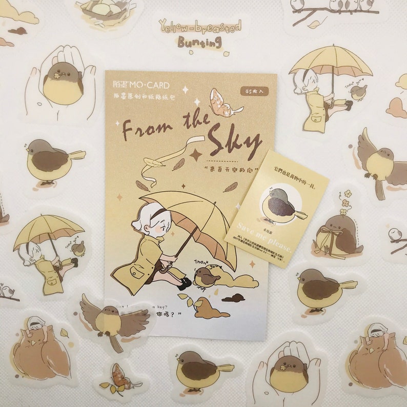Endangered Animal Species Washi Stickers. Forest Animals, Bunny and Fox ...