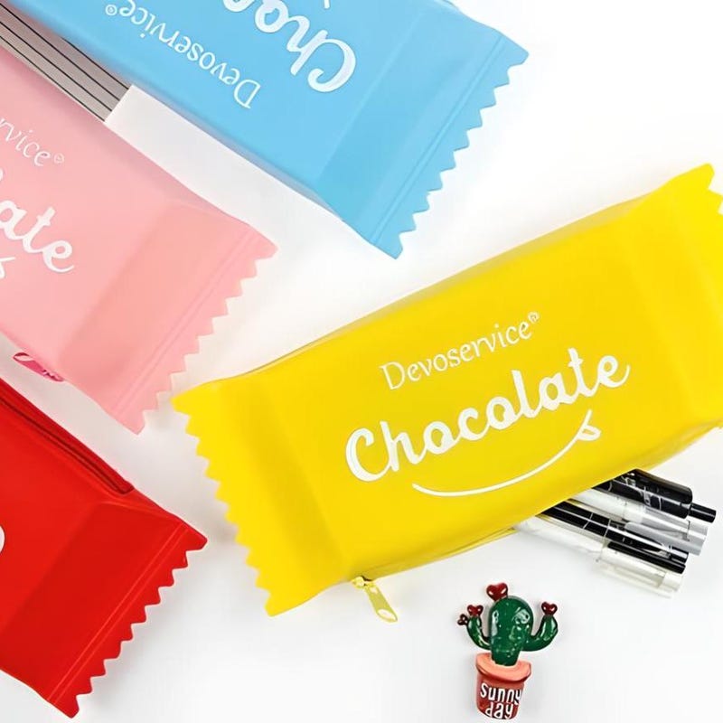 Silicone Pencil Cases - Etsy