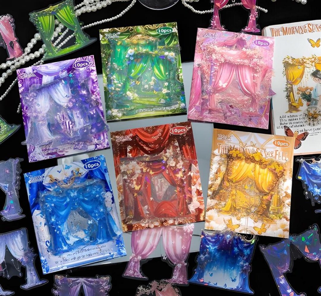 10 Gorgeous, PET Stickers. Theatre Drapes. Stage. Ballet. Opera ...