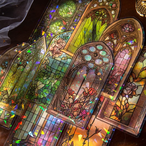 Stained Glass Decals - Etsy