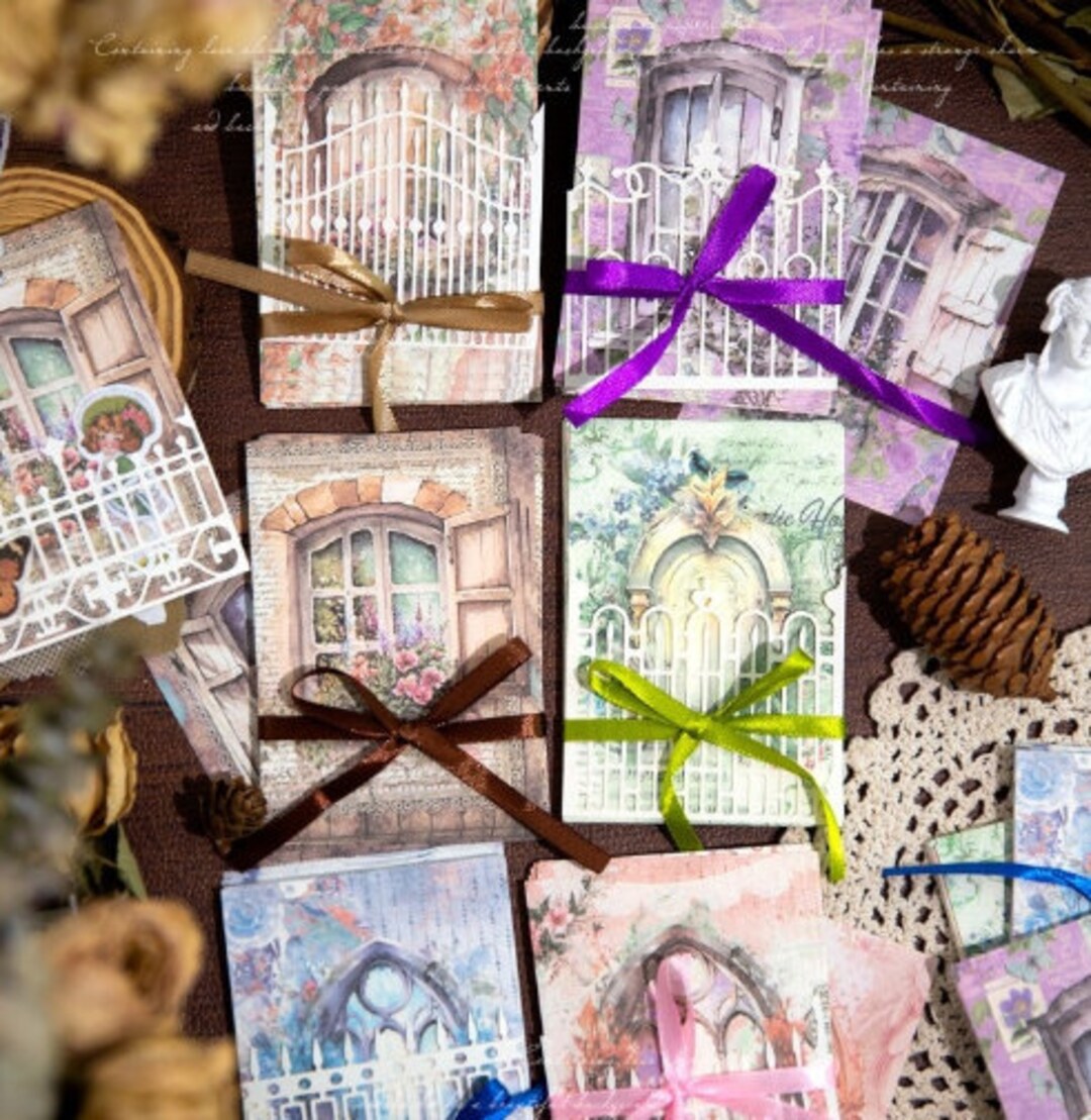 30 Decorative Paper Sheets. Background. Scrapbooking. Watercolor ...