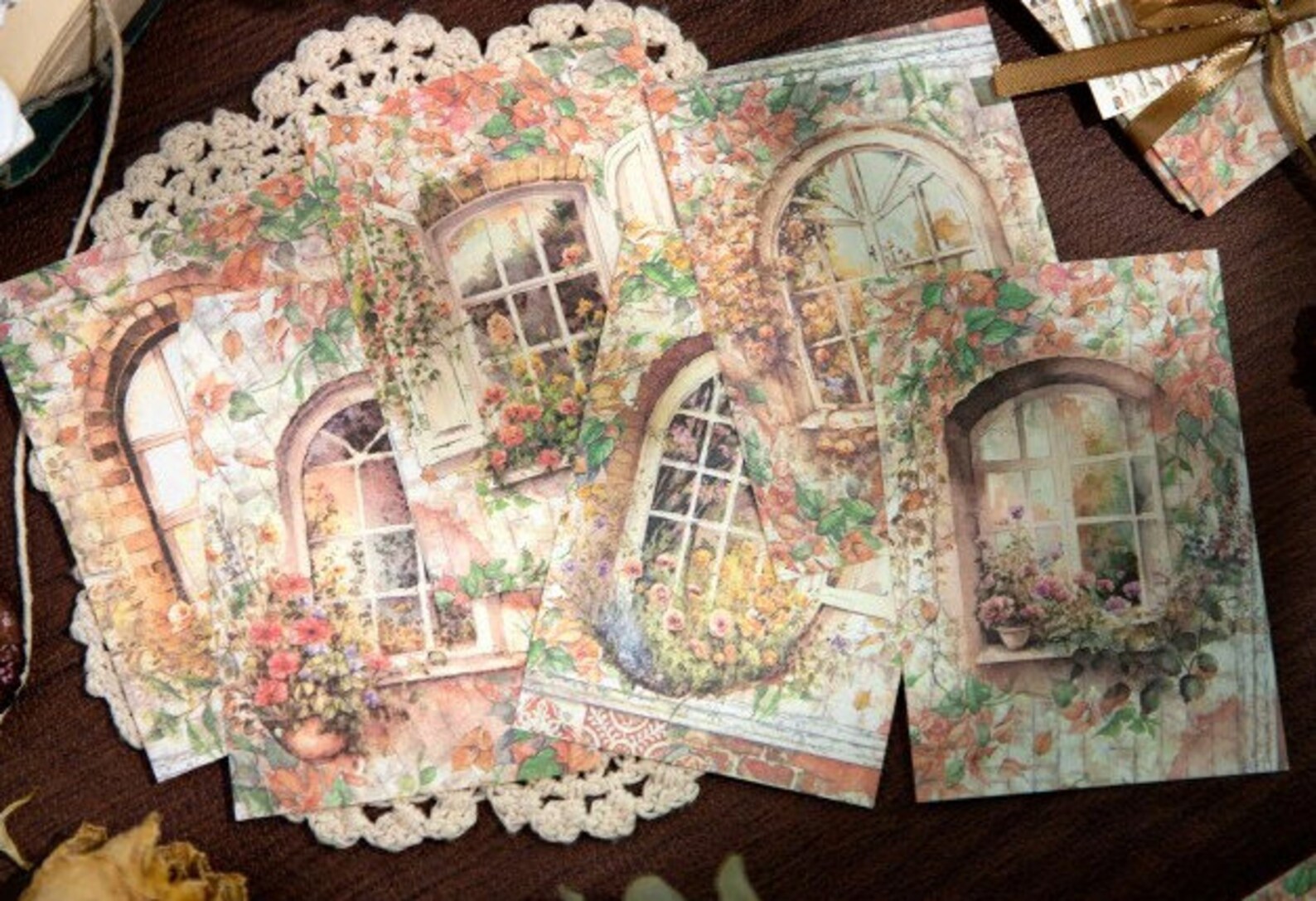 30 Decorative Paper Sheets. Background. Scrapbooking. Watercolor ...