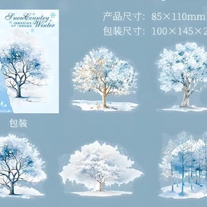 10 Winter, Christmas, Snowy Stickers. Wintry Stickers. Windows. Snowy ...