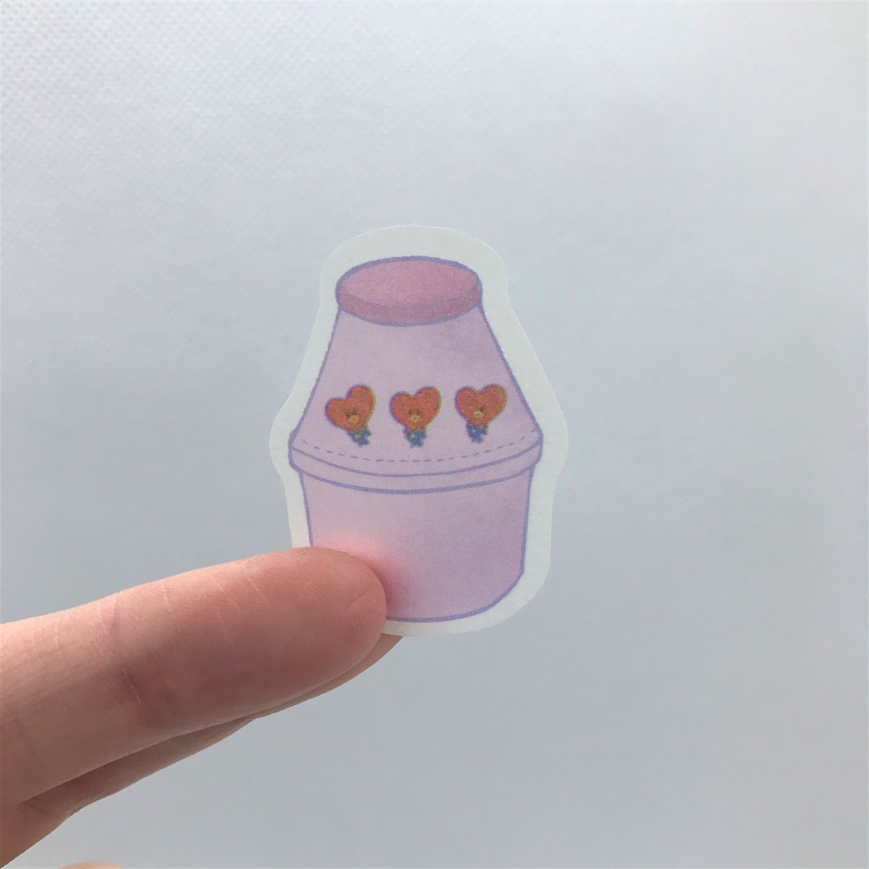 45 Waxed Paper Stickers. Kawaii Anime. Strawberry Japanese | Etsy