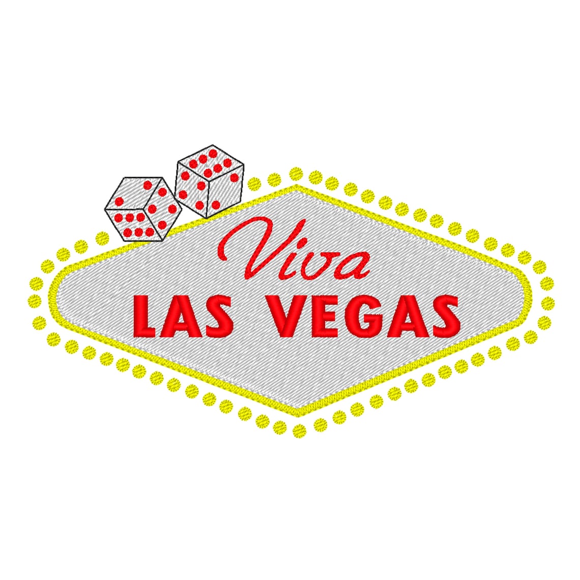 Viva Las Vegas world famous sign complete with those lucky | Etsy