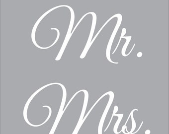 Wedding stencils | Etsy