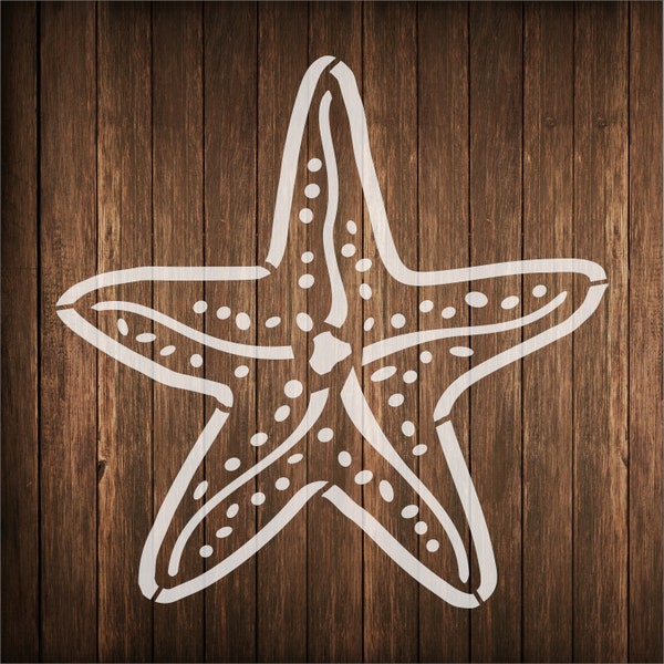 Starfish Stencil - Etsy