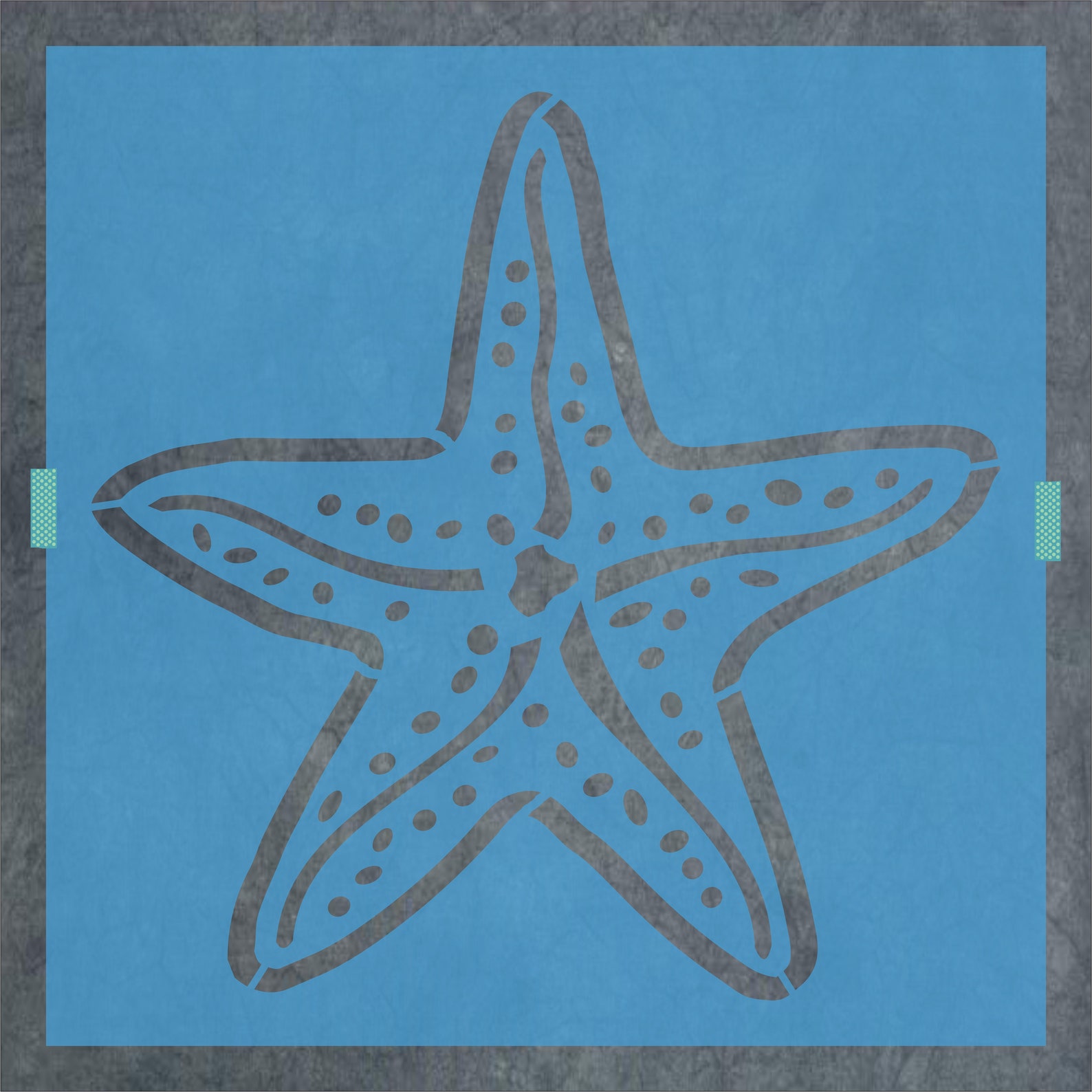Starfish Stencil Starfish Starfish Stencil for Signs - Etsy