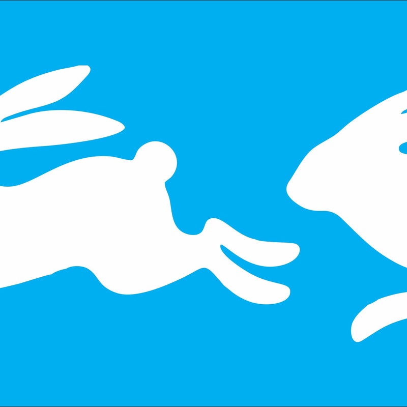 Running Rabbit - Etsy