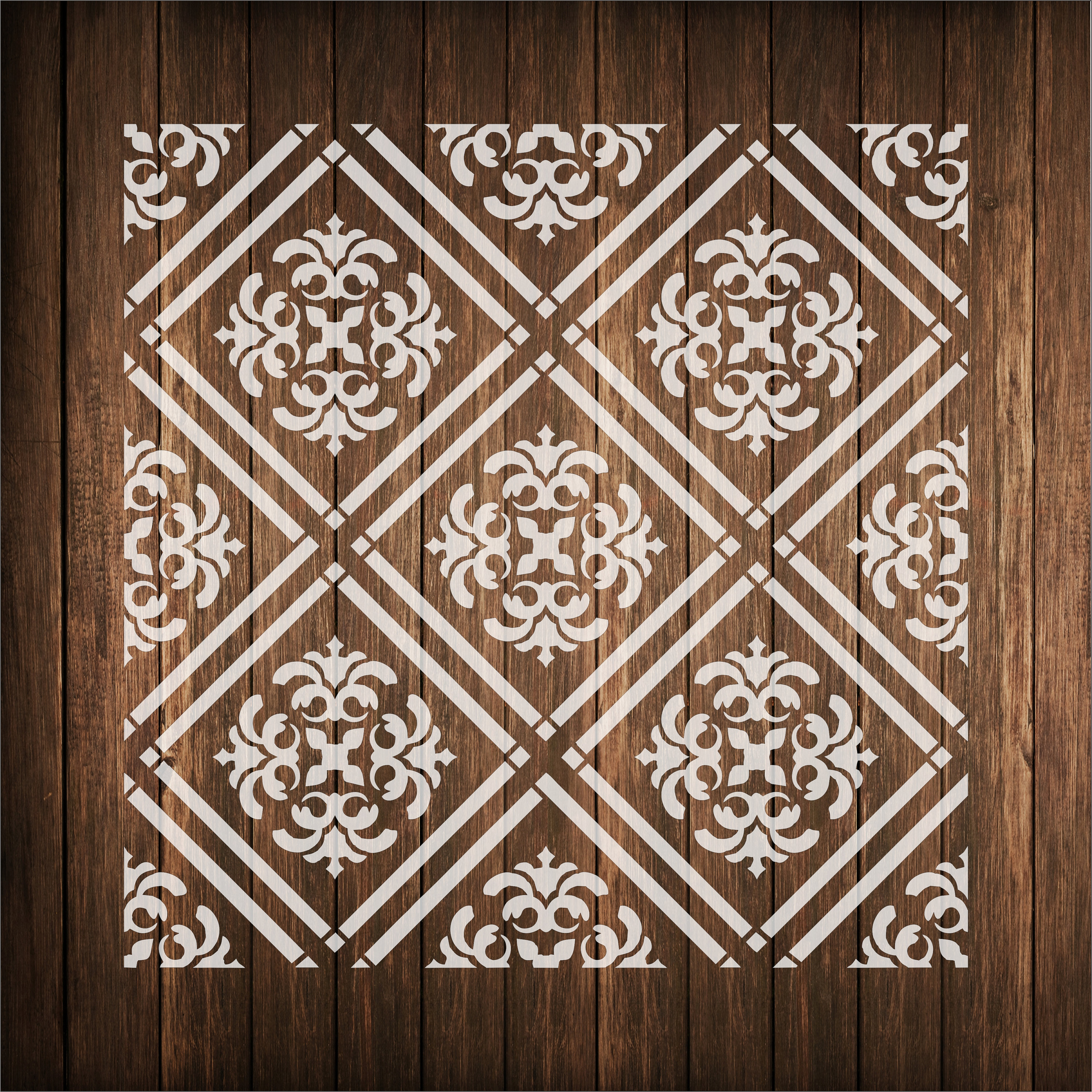 Tile Wall Stencil Repeatable Pattern Wall Stencil Pattern 1 - Etsy