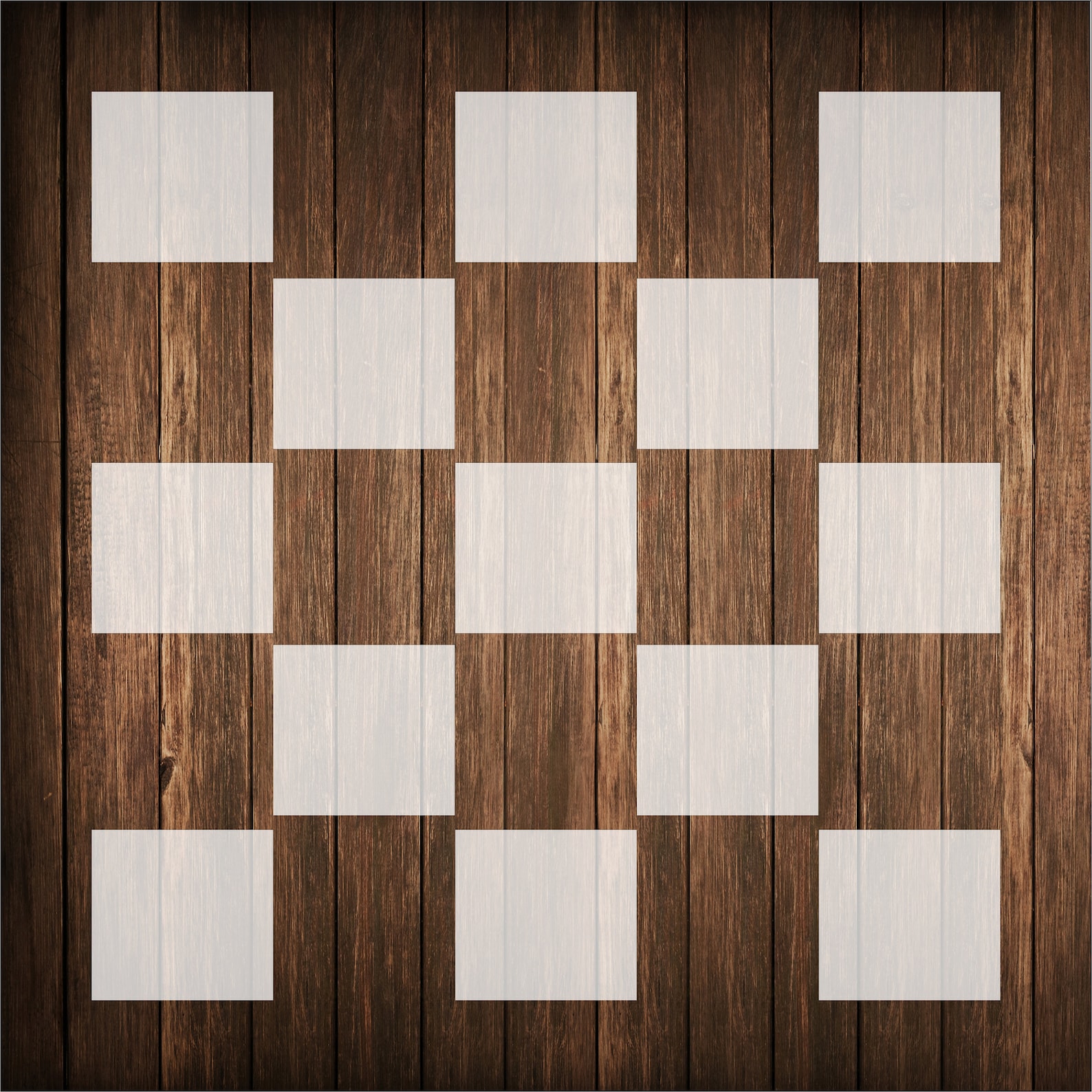 Checkerboard Stencil, Reuseable Stencil, Checker Board Stencil, Chess ...