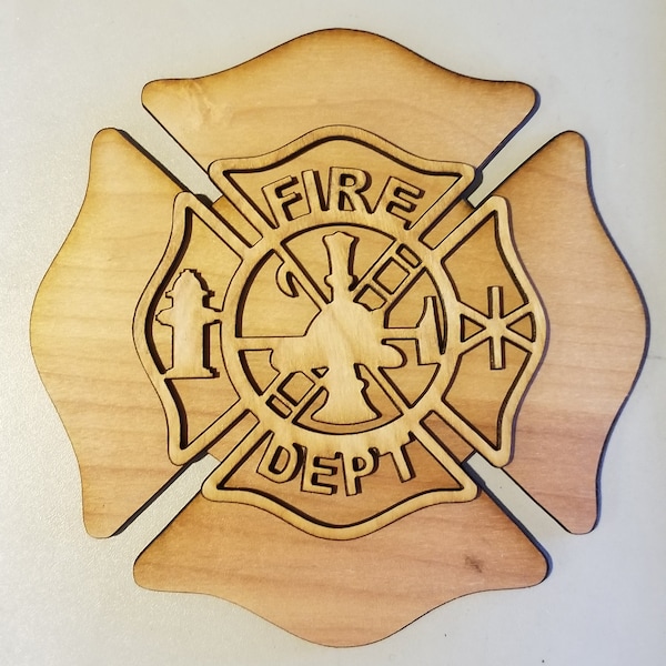 Custom Wood Fireman Signs - Etsy