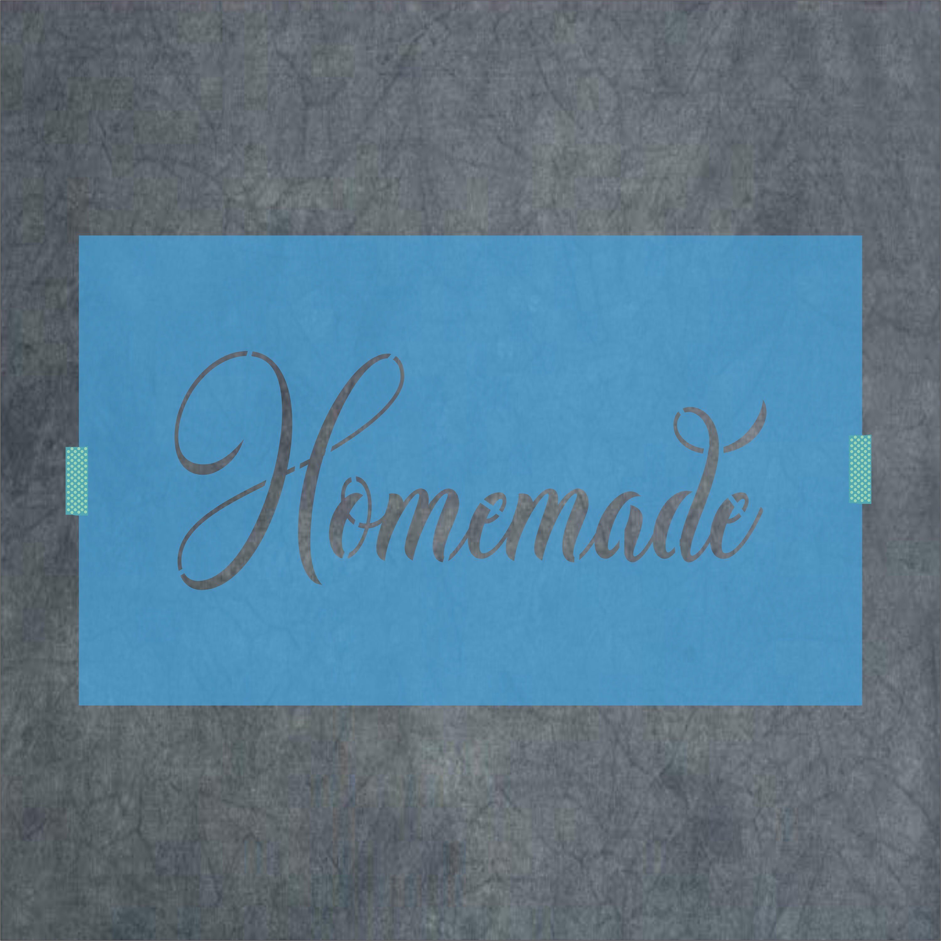 Homemade stencil homemade word stencil for wood signs | Etsy