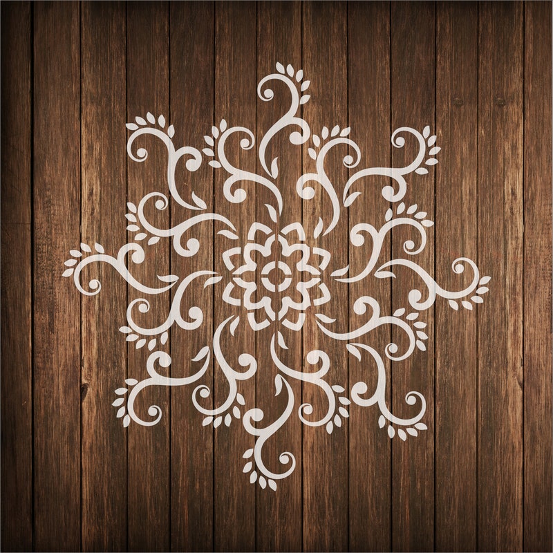 Mandala Stencil - Etsy