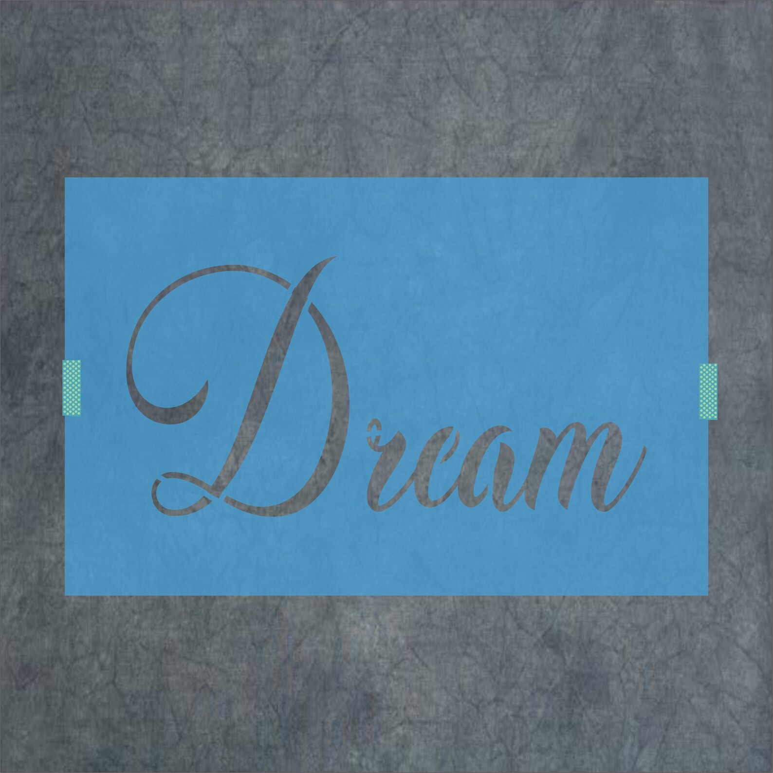 Dream stencil for wood signs the word Dream stencil for signs | Etsy