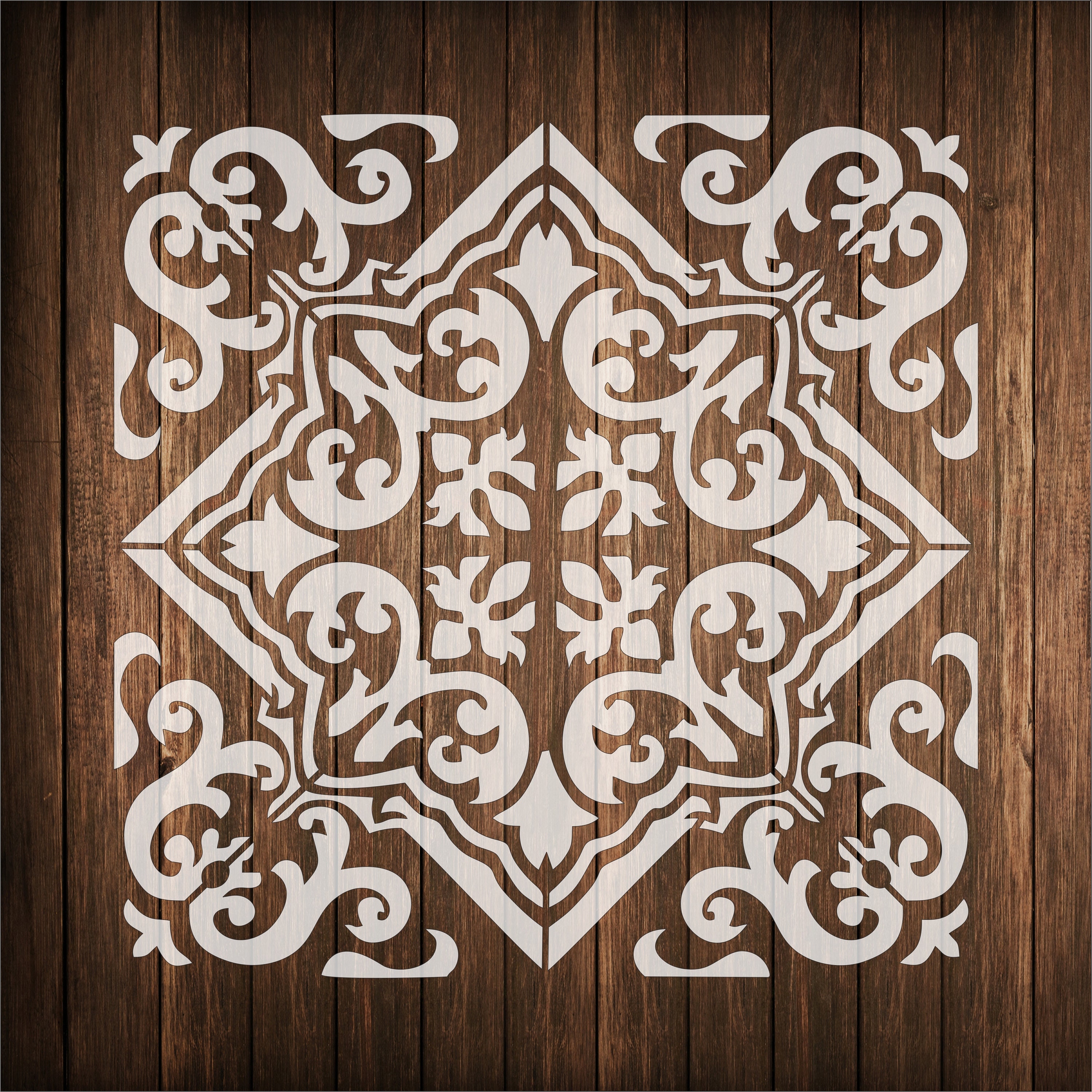 Tile Wall Stencil Repeatable Pattern Wall Stencil Pattern 2 - Etsy