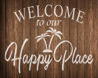 Welcome to Our Happy | Etsy