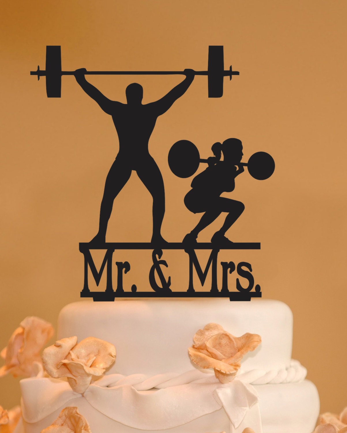 Crossfit Wedding Cake