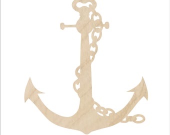 Wood Anchor Cut Out - Etsy