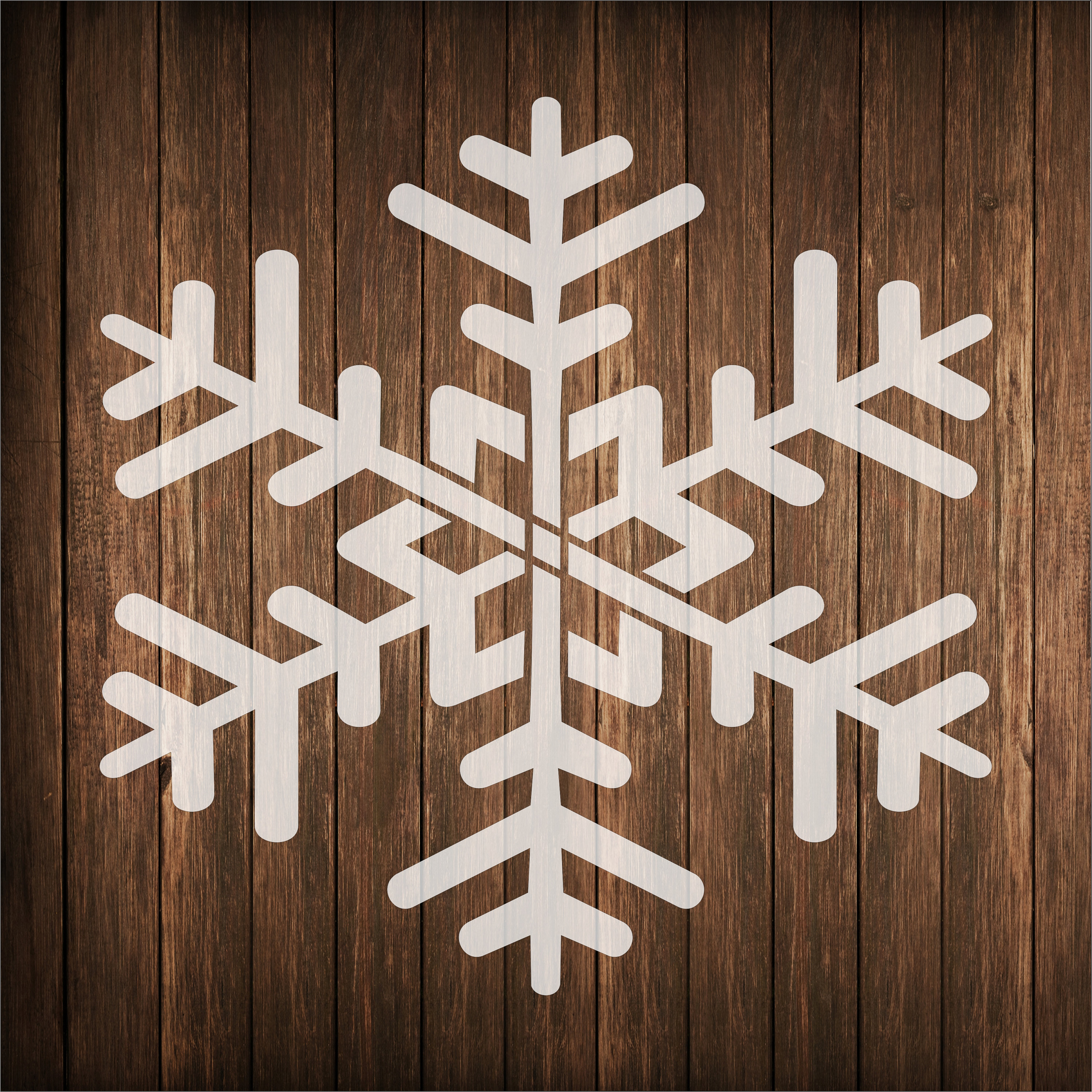 Snowflake Stencil Design 1 Snow Flake Stencil Snow Stencil - Etsy