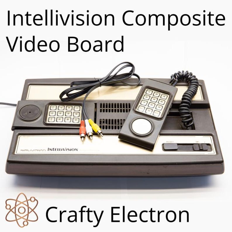 Mattel Intellivision Composite Video Mod Board - Etsy