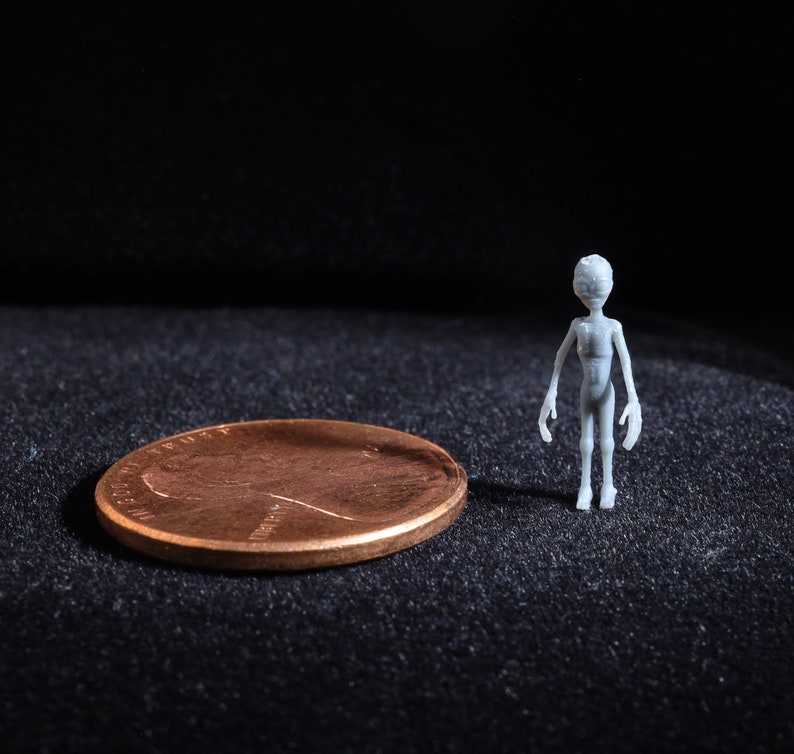 Very Tiny Alien for Miniature Projects - Etsy
