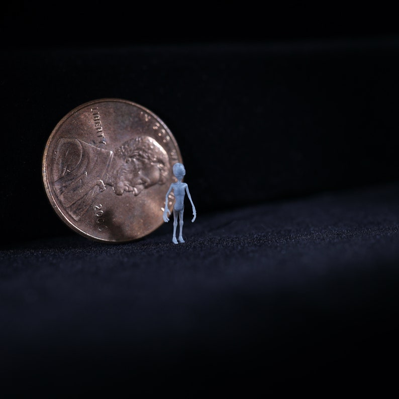 Very Very Tiny Alien for Miniature Projects - Etsy