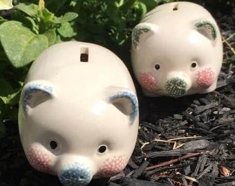 Pretty Piggy Bank - Etsy