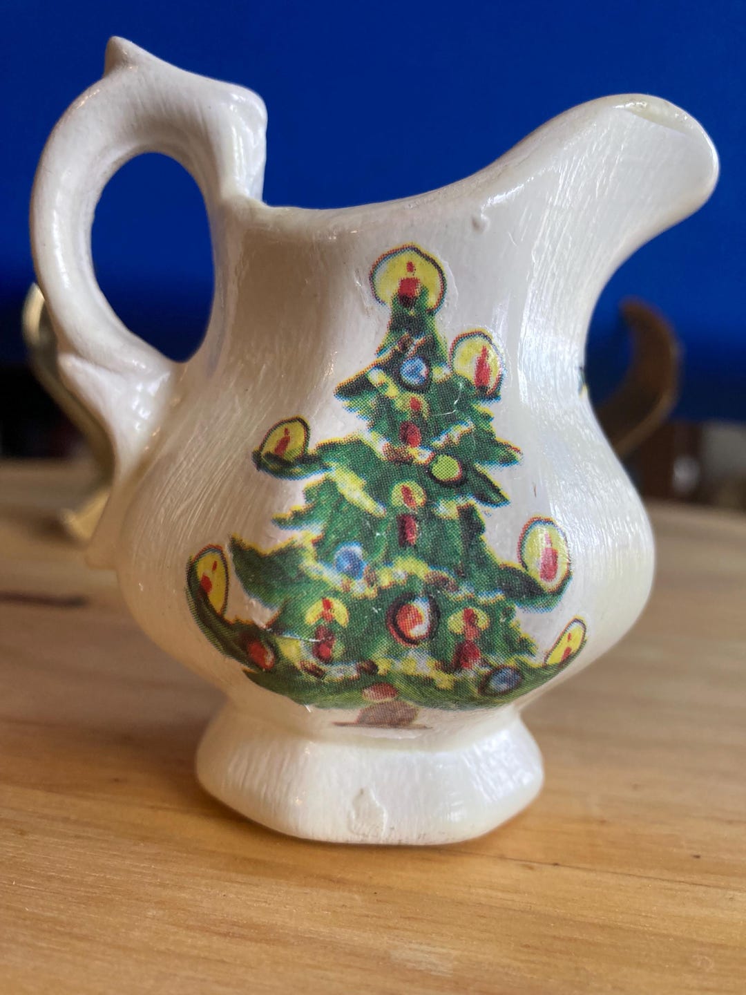 Mini Christmas Tree Creamer, Holiday Decor (3x3 Inches) - Etsy
