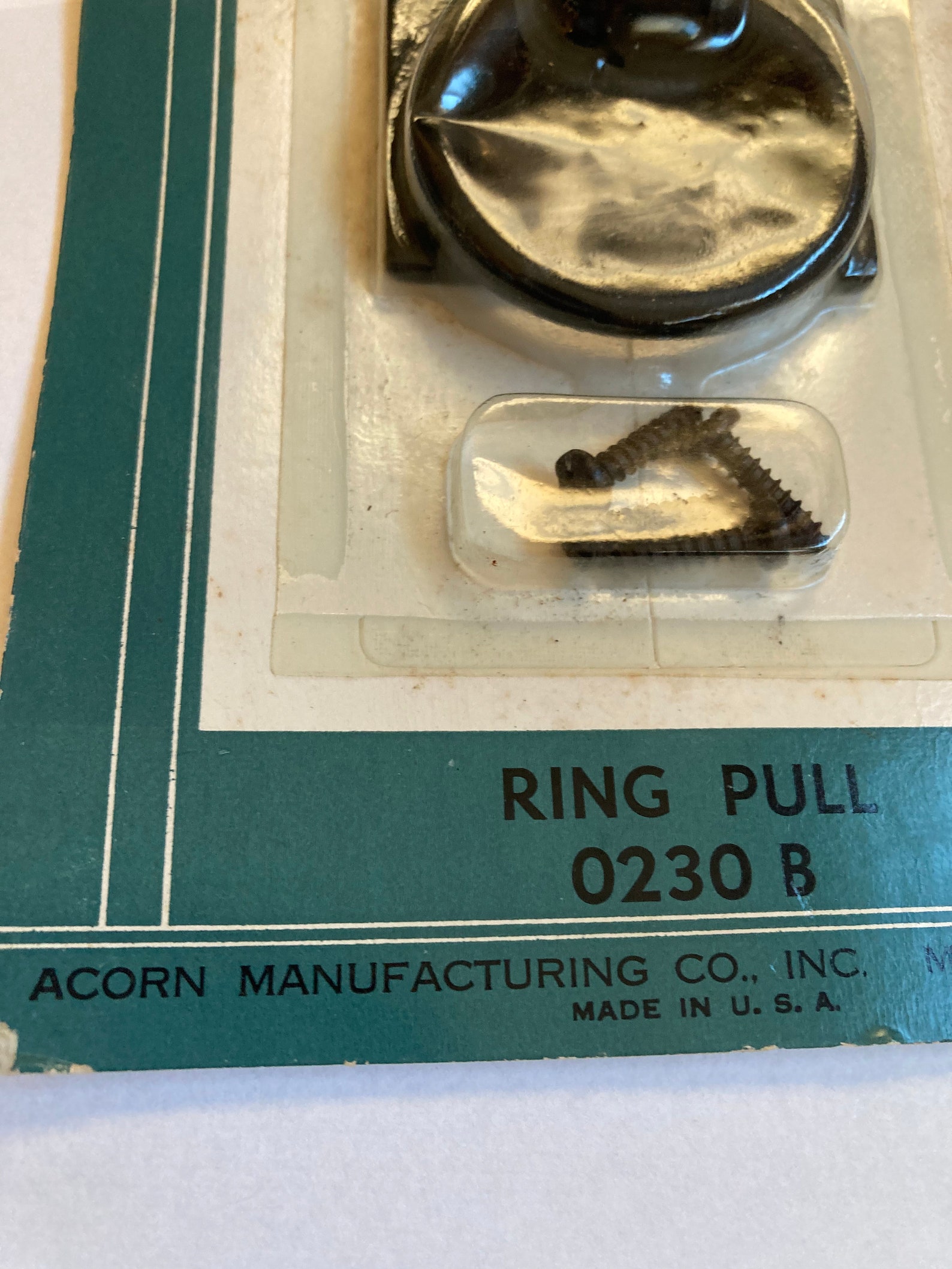 Authentic Vintage Colonial Hardware Set of 2 Ring Pulls 0230B - Etsy
