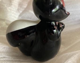 Vintage Avon Sniffy Skunk Perfume Bottle With Box & Flower - Etsy