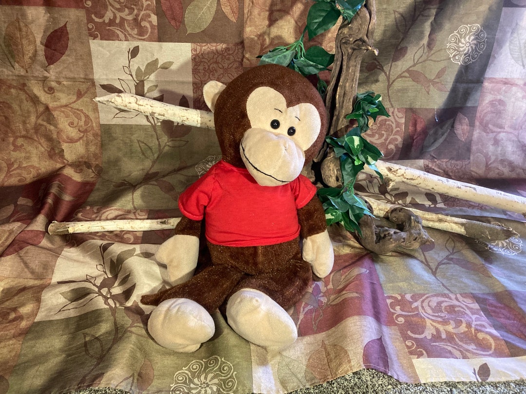 Curious George Made for Six Flags Vintage Monkey Large - Etsy