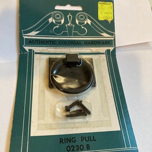 Authentic Vintage Colonial Hardware Set of 2 Ring Pulls 0230B - Etsy