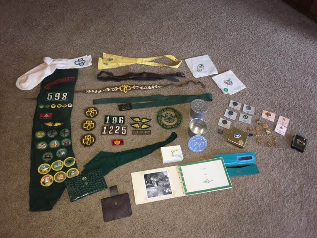 An Awesome Vintage Girl Scout Set 51 Items With Original Price Tags ...