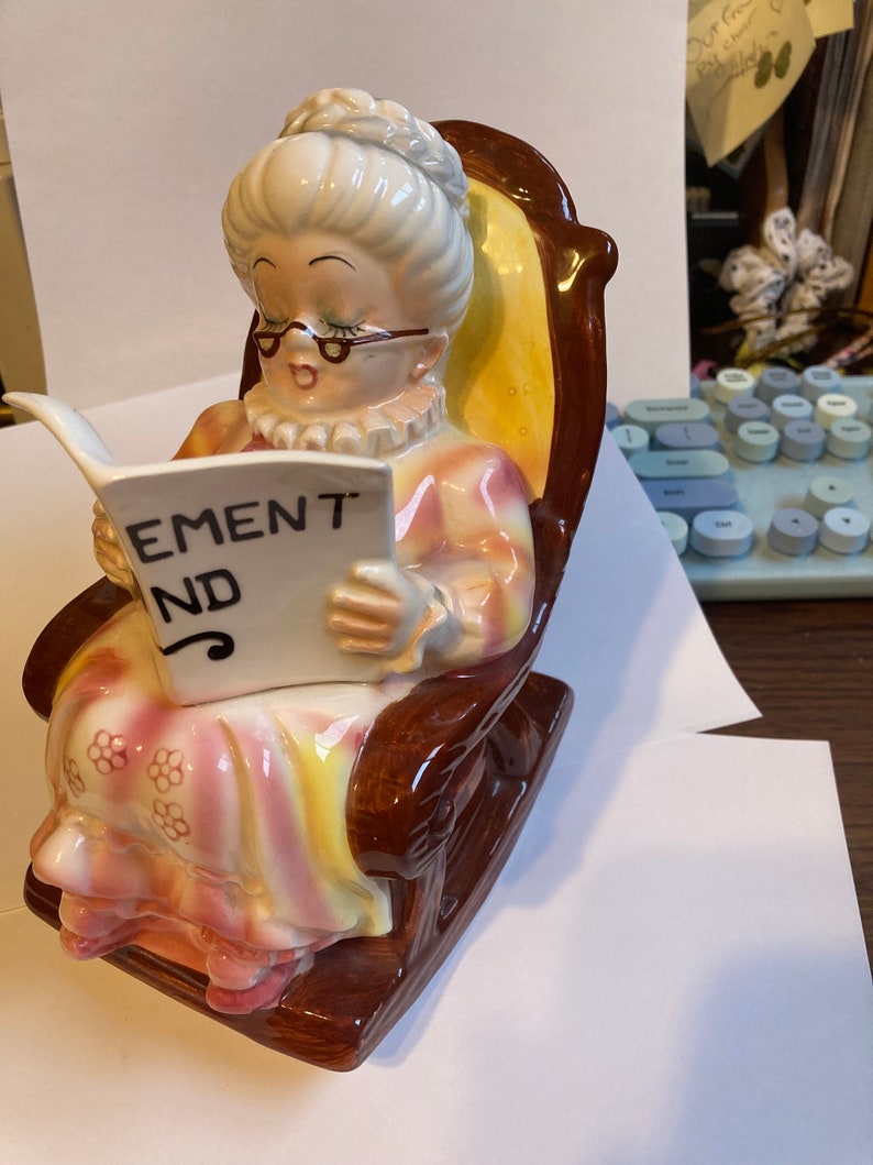 Grandma's Retirement Fund Ceramic Bank - Vintage Novelty Coin Bank - Etsy
