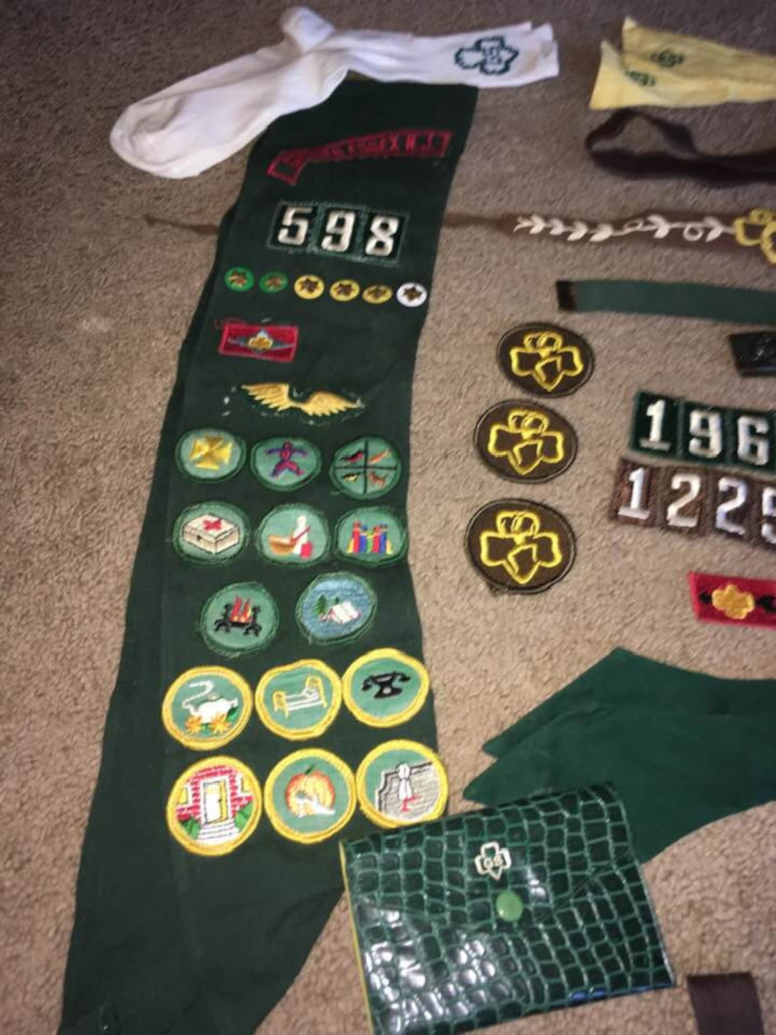 An Awesome Vintage Girl Scout Set 51 Items With Original Price - Etsy