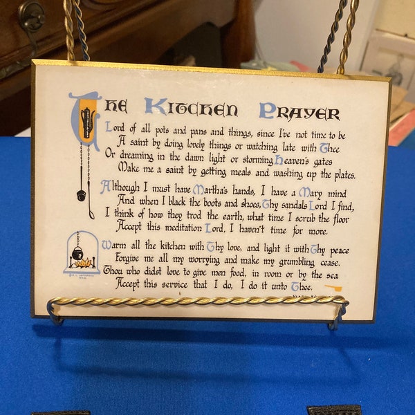Kitchen Prayer - Etsy