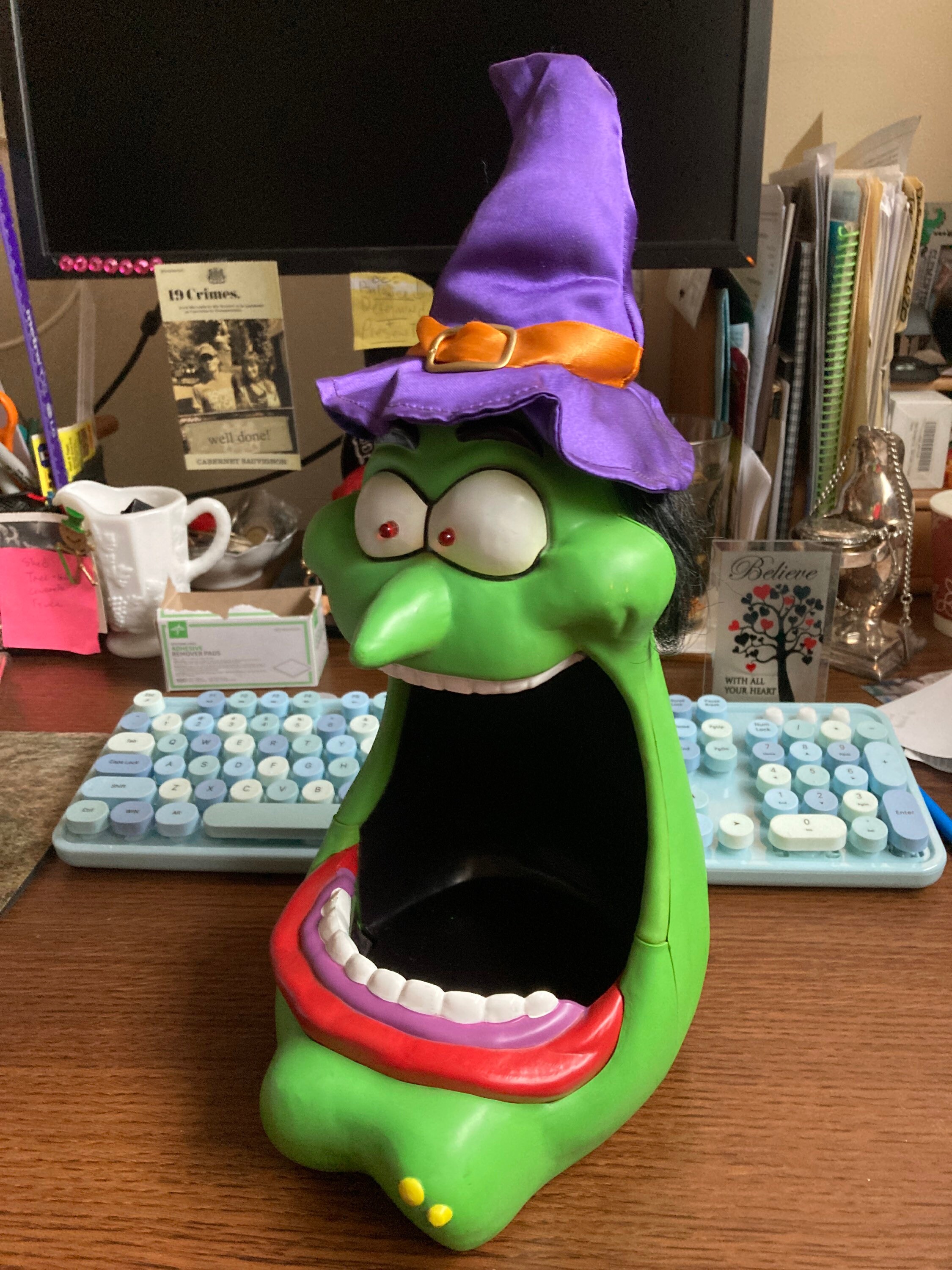 Vintage Broom Hilda Talking and Motion Activated With Different Sayings ...