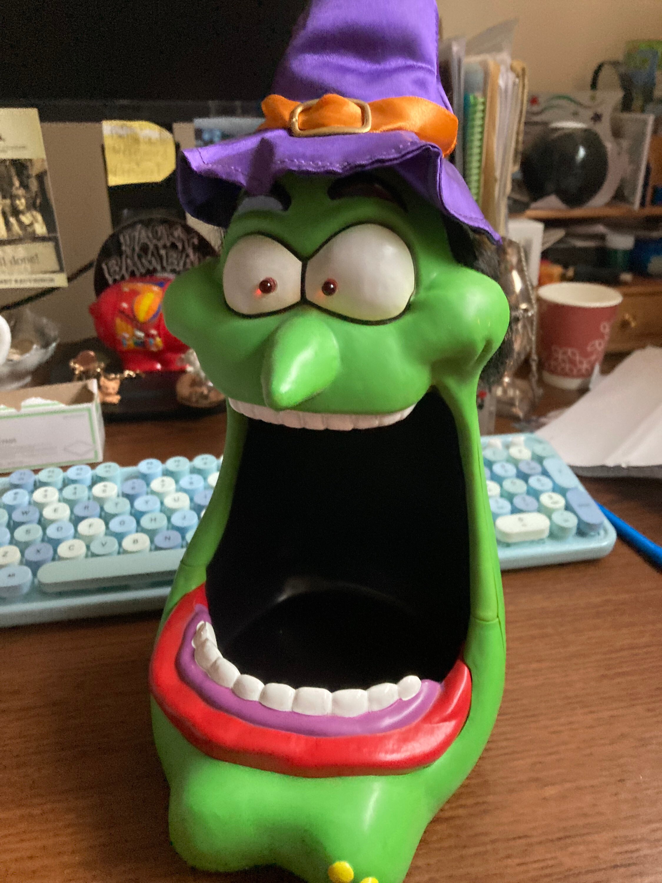 Vintage Broom Hilda Talking and Motion Activated With Different Sayings ...