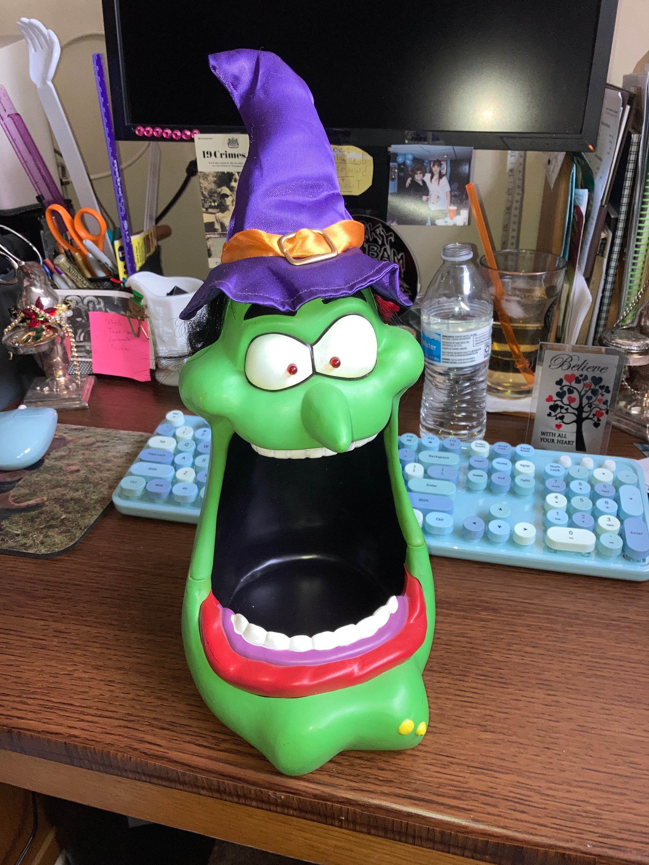 Vintage Broom Hilda Talking and Motion Activated With Different Sayings ...